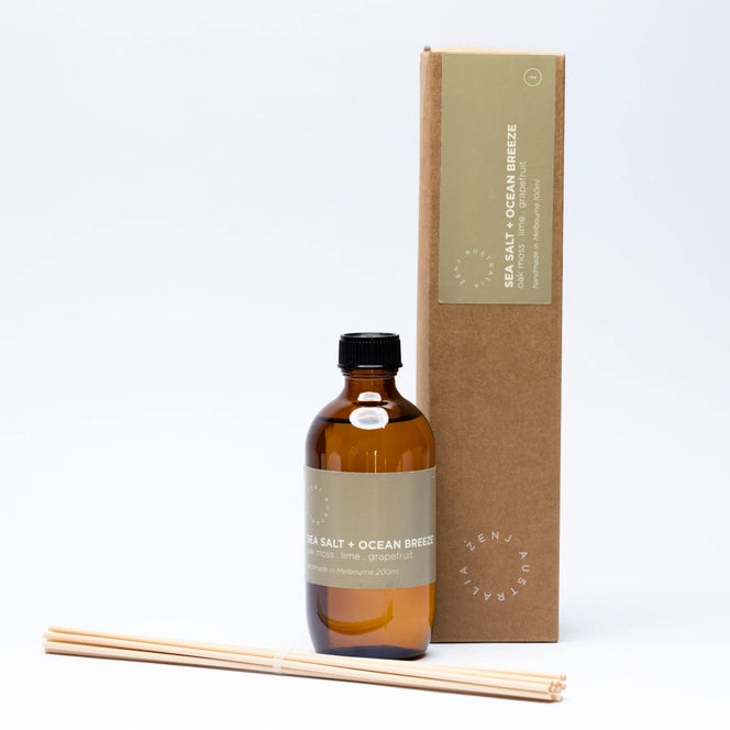 Sea Salt + Ocean Breeze Reed Diffuser – Windsor Lane