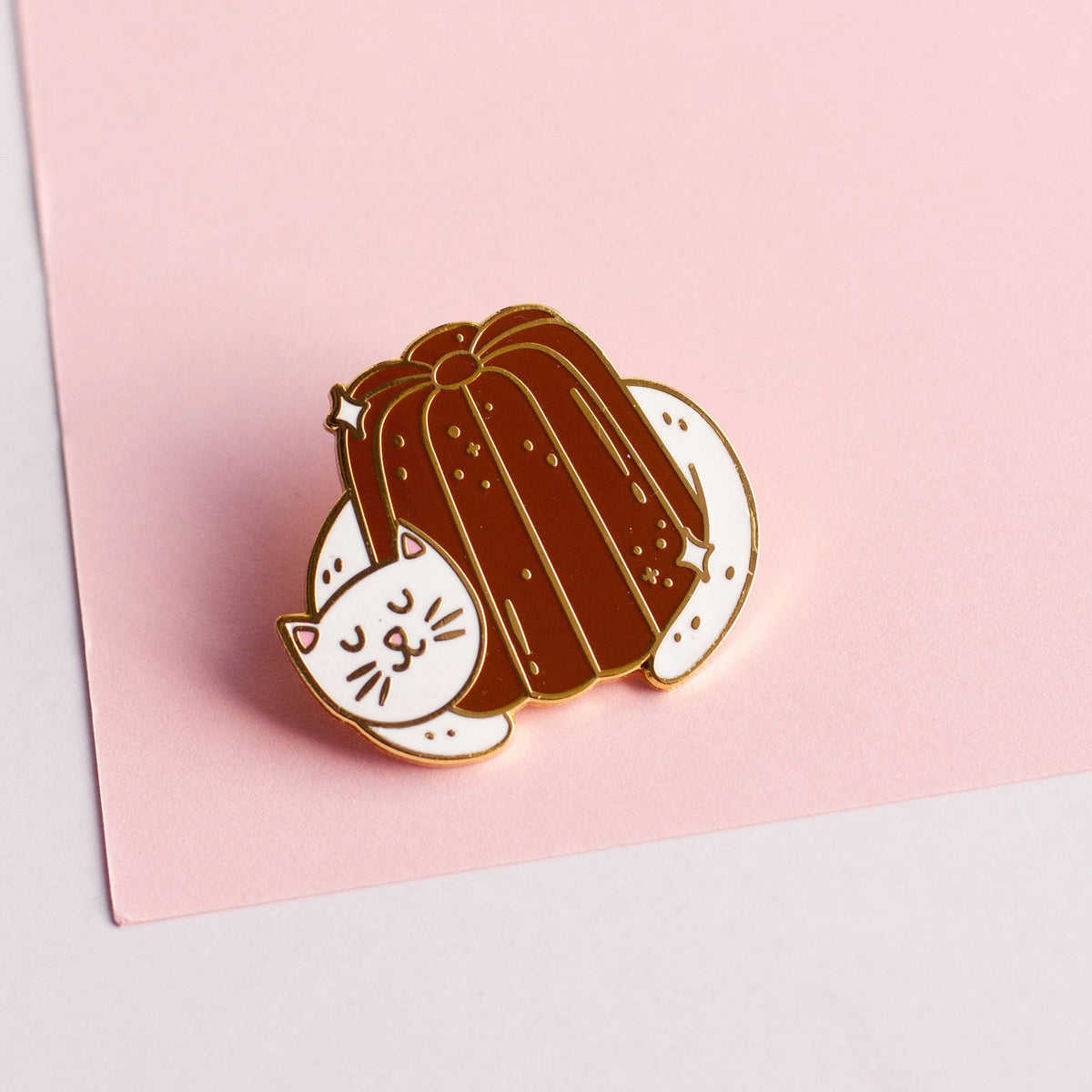 Canelé Cat Enamel Pin – Windsor Lane