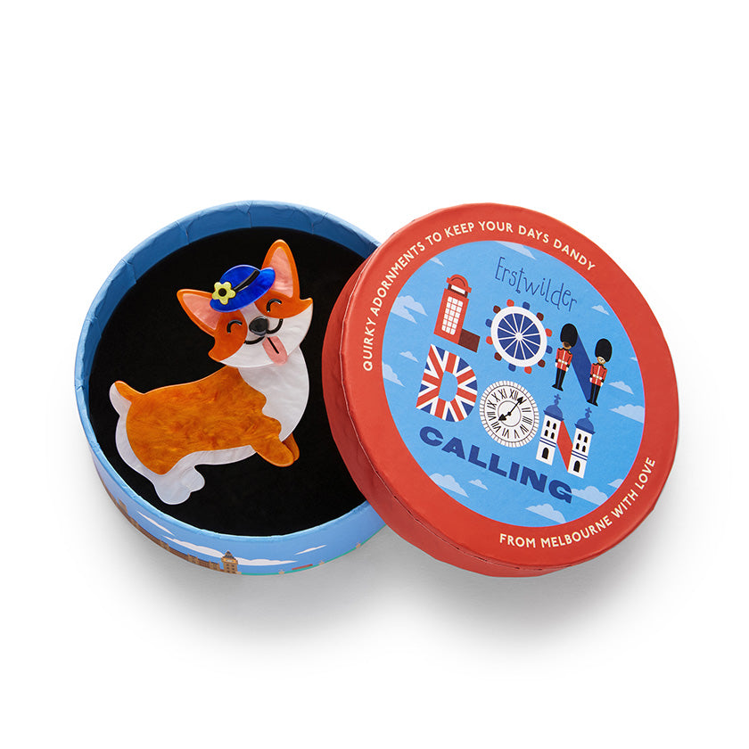 Susan the Corgi Brooch – Windsor Lane