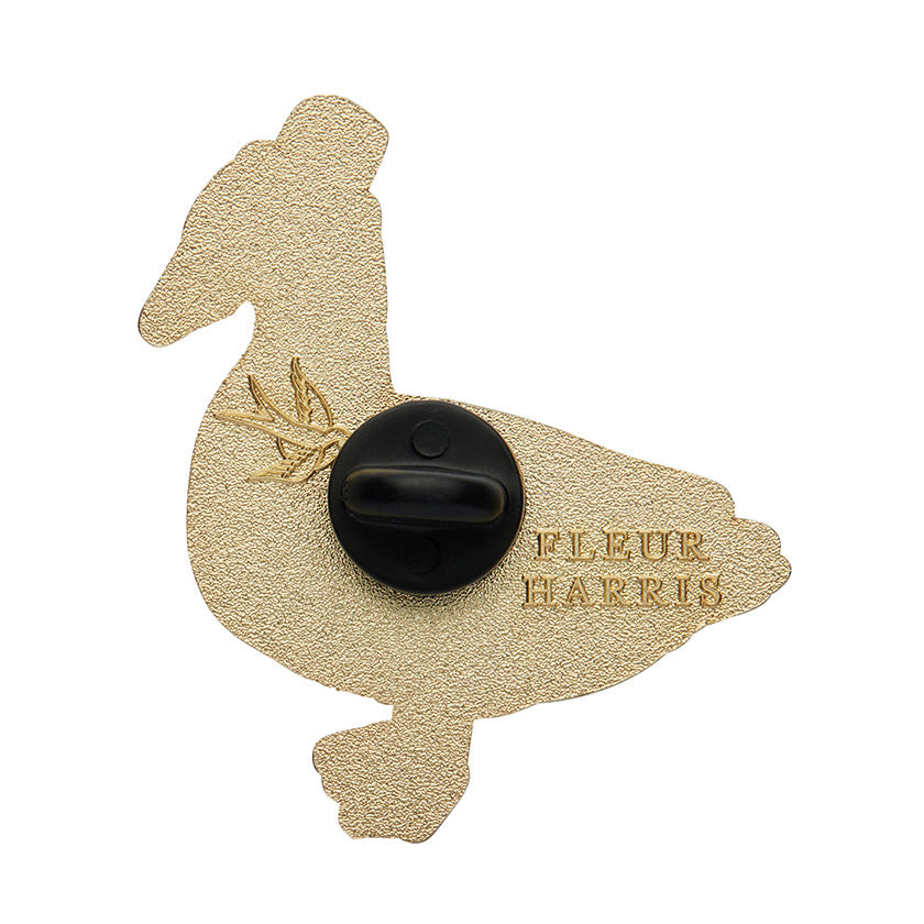 Well-Dressed Duck Enamel Pin – Windsor Lane